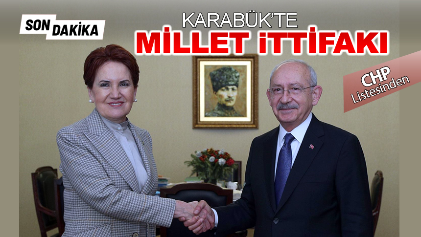KARABÜK'TE MİLLET İTTİFAKI - Karabük Net Haber