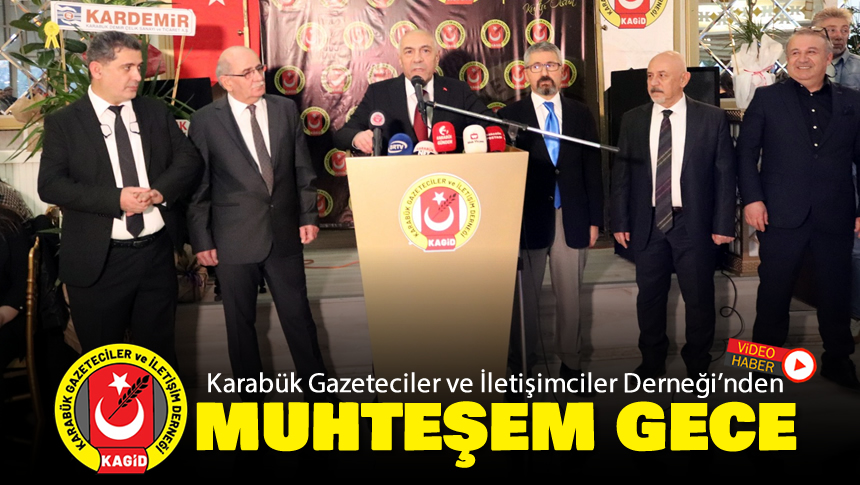KAGİD’DEN MUHTEŞEM GECE... - Karabük Net Haber